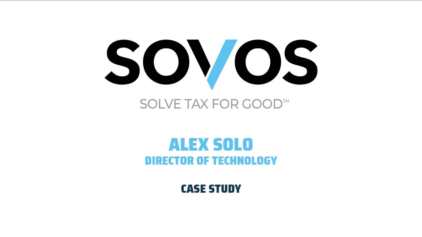 Sovos Case Study - Waydev